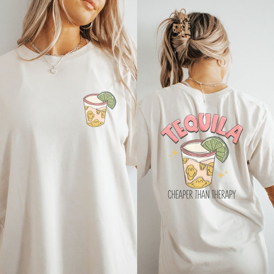 Tequila Therapy Unisex T-shirt – 3Knock Design